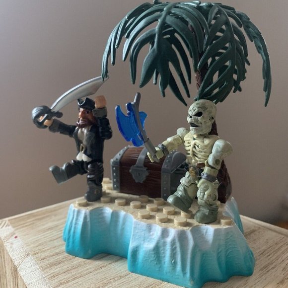 Toys Mega Bloks 361 Pirate Skeleton Minifigures Treasure Island Poshmark
